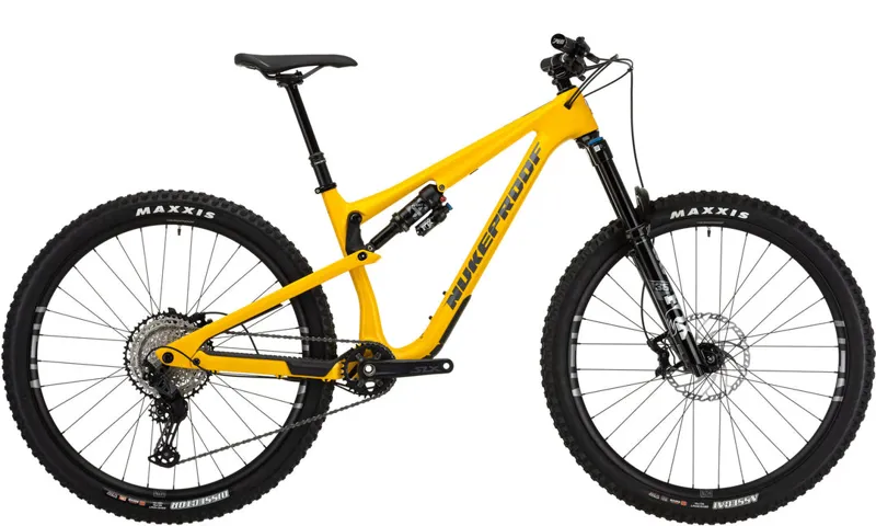 Nukeproof Reactor 290 Elite Carbon Mountain Bike in Yellow