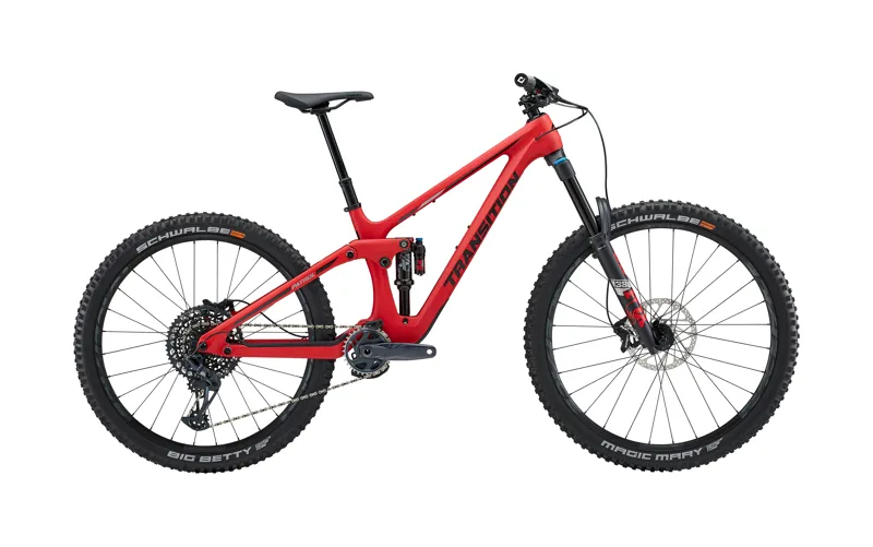 Transition Patrol Carbon GX Mountain Bike in Bonfire Red